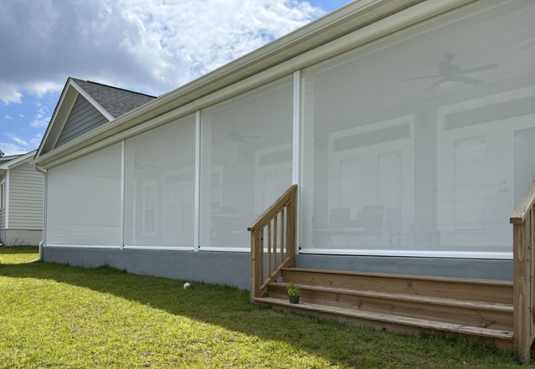 Elevate Your Outdoor Living with Shade Screens for Patios - Gulf Breeze Windows & Blinds
